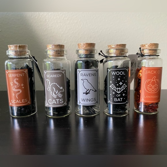 Target | Holiday | Traget Halloween Mini Potion Bottles Count 5 | Poshmark